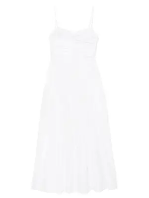 Matteau Poplin Maxi Dress - White