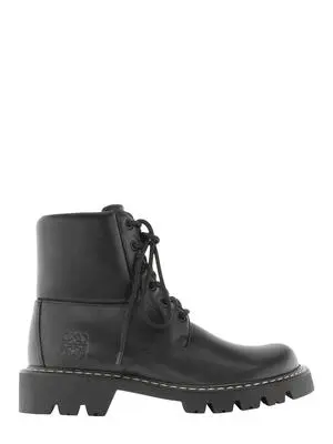 Loewe Sierra Combat Boots - Black