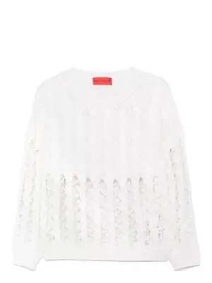 WILD CASHMERE Lena Sweater - White
