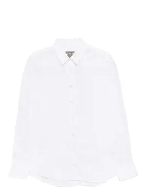 N.peal Rochelle Linen Shirt - White