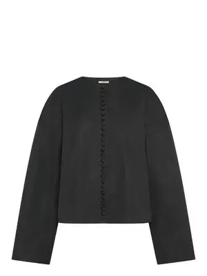 FFORME Button-front Shirt - Black