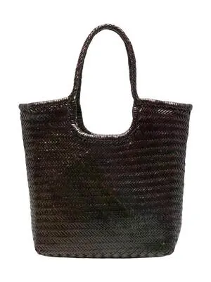 Dragon Diffusion Diagonal Triple Jump Tote Bag - Brown