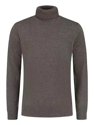 DORIANI CASHMERE Roll-neck Sweater - Brown