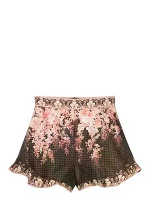 Zimmermann Illuminate Flutter Shorts - Black
