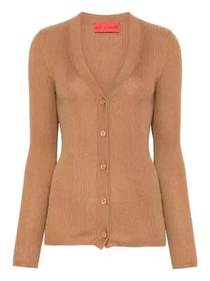 WILD CASHMERE Cloe Cardigan - Brown