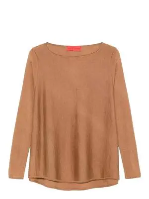 WILD CASHMERE Anita Top - Brown