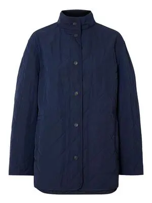 Purdey Quilted Shell Jacket - Blue