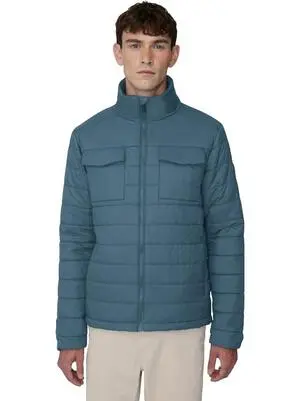 QUARTZ CO. Neal 2.0 Lightweight Insulated Shirt Jacket - Ice Blue