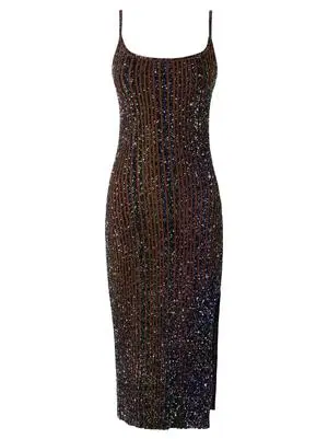 Missoni Glitter-detailed Midi Dress - Black