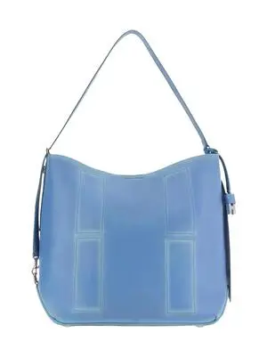 Hogan Leather Shoulder Bag - Blue