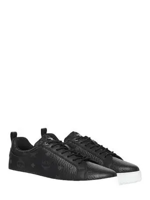 Mcm Neo Terrain Low-top Sneakers - Black