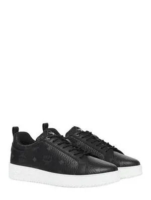 Mcm Neo Terrain Lo Sneakers - Black