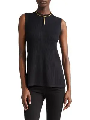TOM FORD Sleeveless Mini Sweater Dress - Black