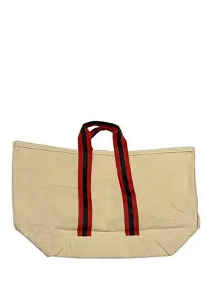 PUEBCO College Tote Bag Red X Black