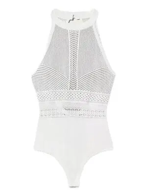 TWINSET Knitted Bodysuit - 00282_neve