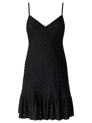 Missoni Knitted Mini Dress - Black