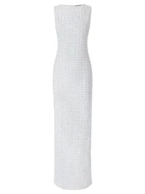 Missoni Knitted Sleeveless Dress - Silver