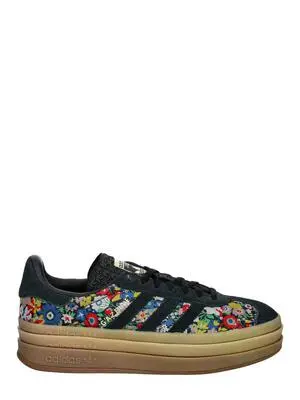 Adidas Gazelle Floral-print Sneakers - Black