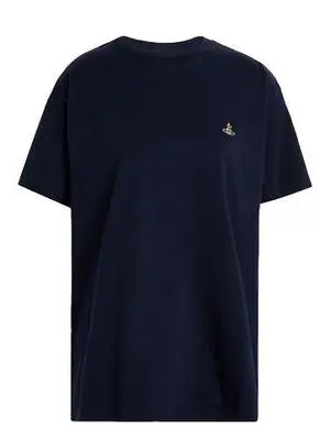 VIVIENNE WESTWOOD Organic Cotton T-shirt - Navy