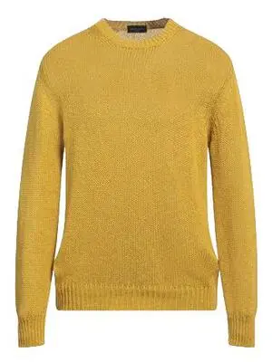 ROBERTO COLLINA Knitted Sweater - Yellow