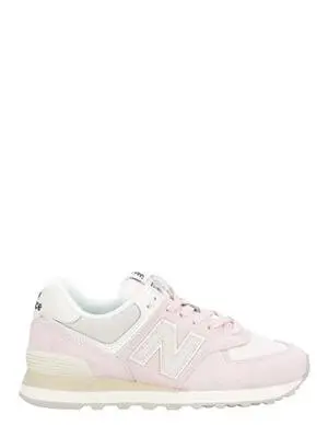 NEW BALANCE Sneakers In Leather And Textile - Pink