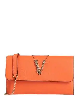 Versace Calfskin Cross-body Bag - Orange