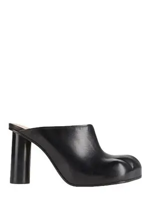 JW Anderson Leather Mules & Clogs - Black