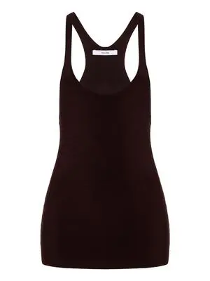 Adam Lippes Lumii Knit Tank - Brown