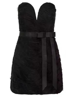 Rebecca Vallance Willow Mini Dress - Black