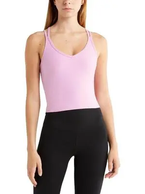 Beyond Yoga Spacedye Tank - Pink Haze Heather