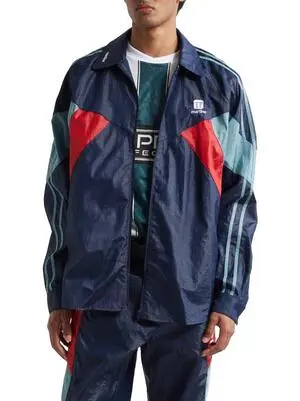 Martine Rose Shirt Track Jacket - Blue Navy