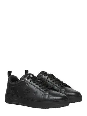 Mcm Neo Terrain Lo Sneakers - Black