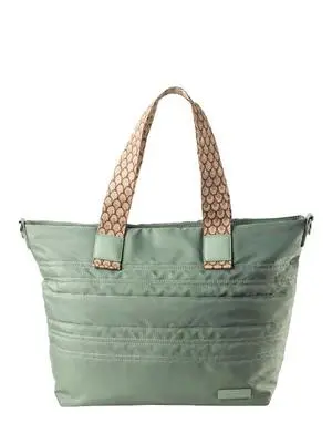 URBAN ORIGINALS Hear The Music Nylon Tote - Sage