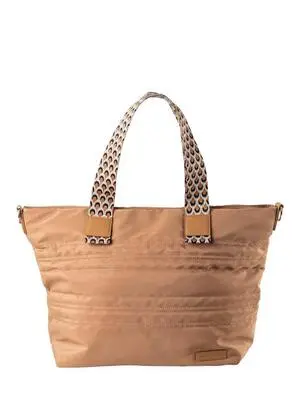 URBAN ORIGINALS Hear The Music Nylon Tote - Sand