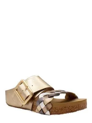 VOLATILE Morel Wedge Sandals - Gold
