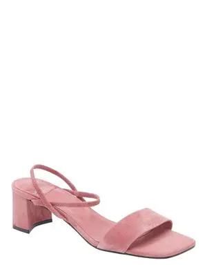 Jeffrey Campbell Jeffrey Campbell Adapt Ankle Strap Sandal Rose Suede