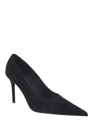 TONY BIANCO Tony Bianco Imogen Pointed Toe Pumps Black Suede