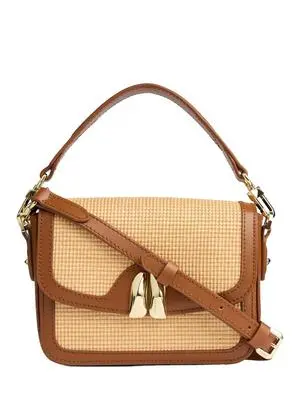 LK BENNETT Frankie Core Crossbody Bag - Brown