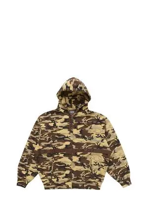 Supreme Marithé + François Girbaud Zip Up Hooded Sweatshirt Camo