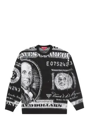 Supreme Money Sweater - Black