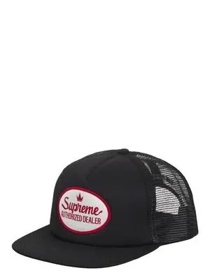 Supreme Authorized Mesh Back 5-panel Cap - Black
