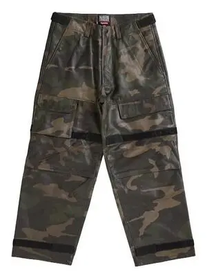 Supreme Marithé + François Girbaud Shuttle Tape Leather Cargo Pant - Camo
