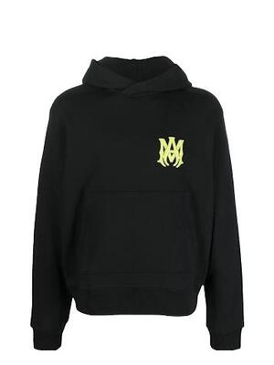Amiri MA Logo Hoodie Black