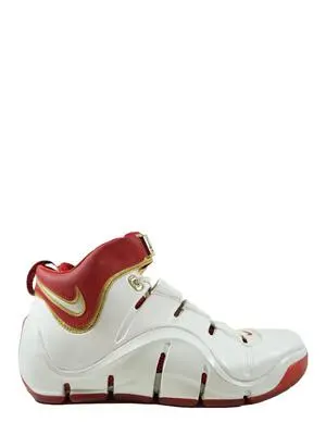 Nike Nike LeBron 4 Home PE Sneakers White/whiteone-colorvarsity Redone-colormetallic Gold