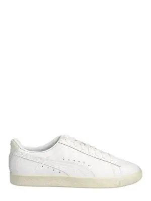 PUMA Clyde Leather Sneakers - White