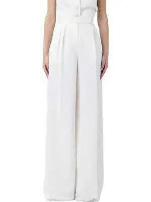 Max Mara Wide Leg Pants - White