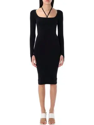 ANDREĀDAMO Dress - Black