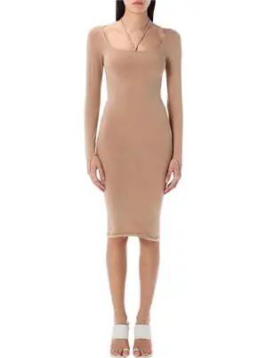 ANDREĀDAMO Dress - Nude