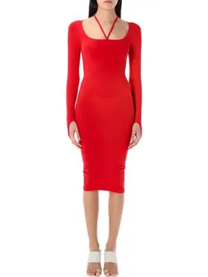 ANDREĀDAMO Dress - Red