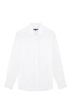 Frescobol Carioca Antonio Linen Shirt - White